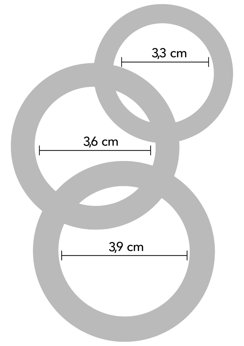 Stamina Starter C-Rings 3 Pcs Set – SCALA 2.0 BV.
